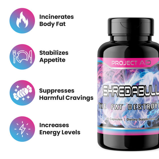 Shredabull Untamed 2.0 Supplement - Weight Loss | Project AD