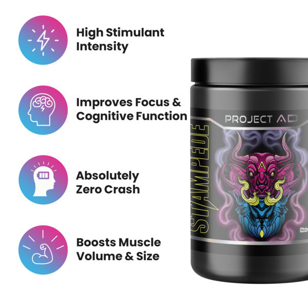 Stampede Supplement - Pre-Workout Energy | Project AD