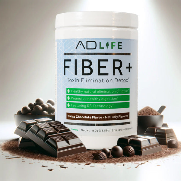 Fiber+ Supplement - Digestive Health Support and Detox | Project AD