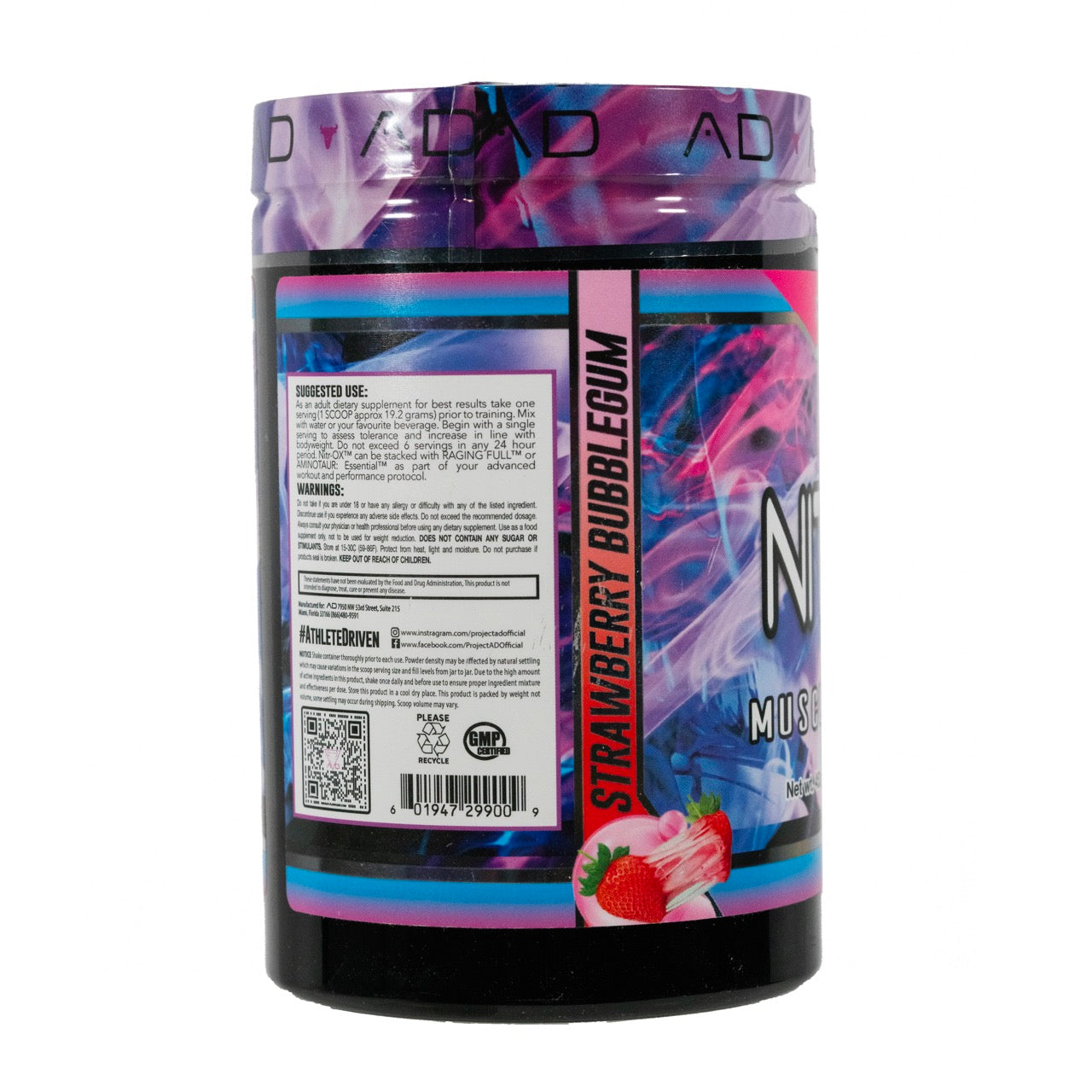 NITR-OX – Pump Formula Upgraded – Project AD